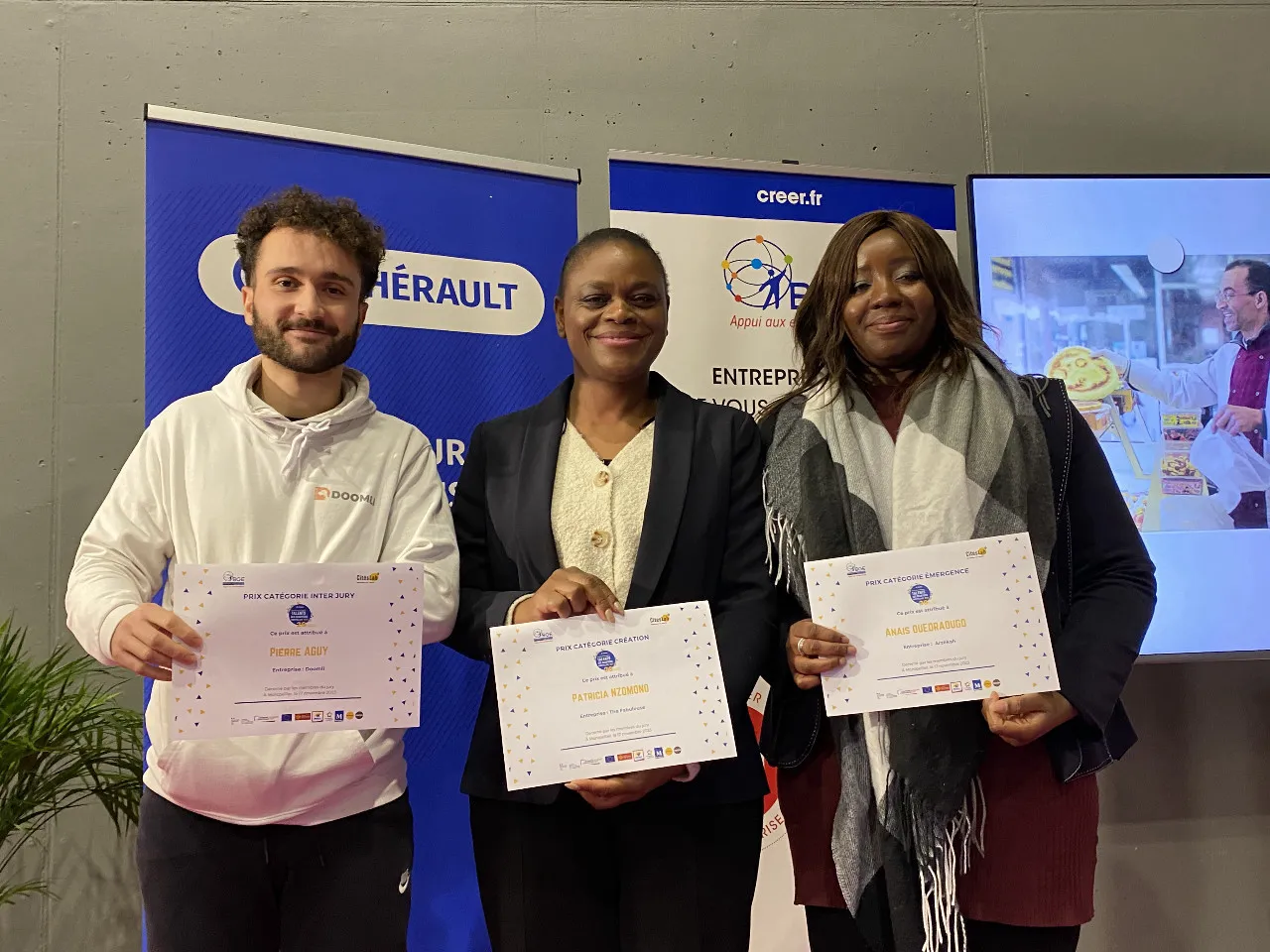 Trois entrepreneurs issus des quartiers de Montpellier récompensés | La ...