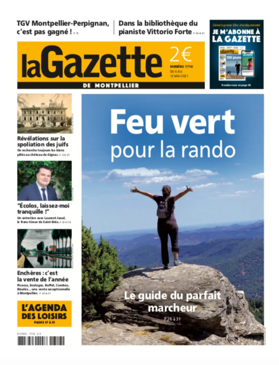 La Gazette est en ligne, découvrez le sommaire ! | La Gazette