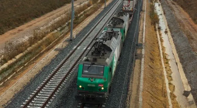 LGV Nîmes - Montpellier : le premier train de fret en vidéo | La Gazette