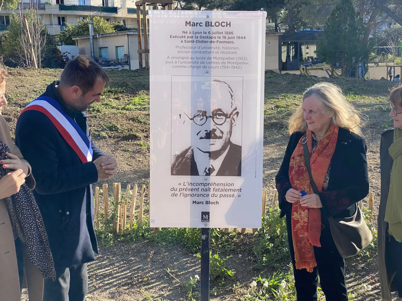 Paul-Valéry : le parvis Marc Bloch inauguré | La Gazette