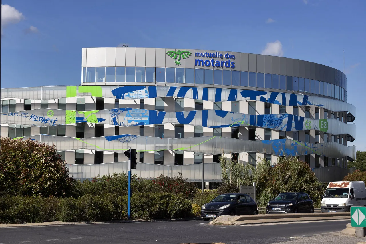 L'une des plus grandes œuvres de street art de France habille la ...