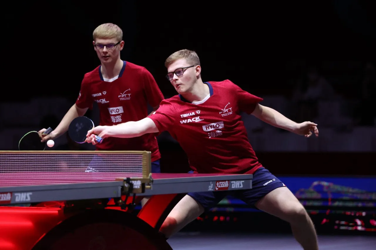Tennis de table : la paire Lebrun en quart de finale des championnats ...