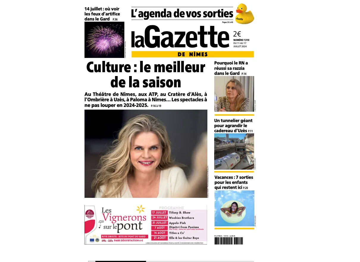 Spectacles à ne pas rater, tunnelier géant anti-inondations, bons plans ...