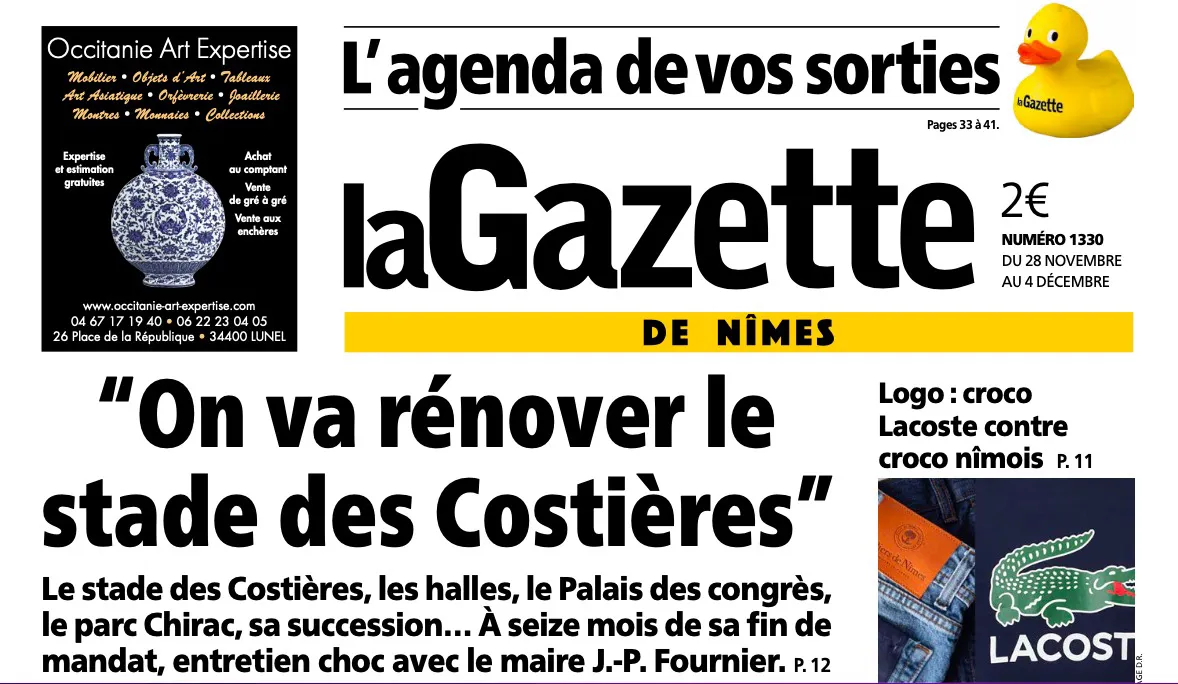 Vincent Bouget : "J.-P Fournier dans La Gazette, c'est après moi le ...