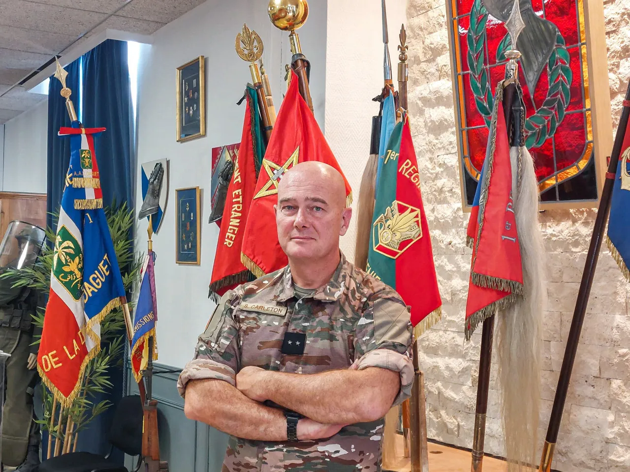 Le général Stève Carleton (6e BLB Nîmes) : "On peut être réserviste ...