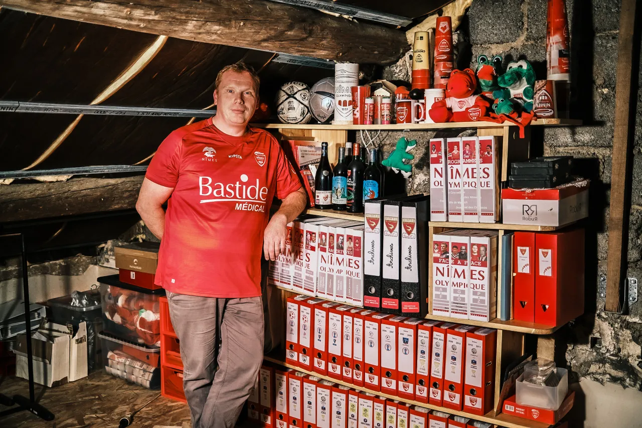 André Coll, l'encyclopédiste du Nîmes Olympique | La Gazette